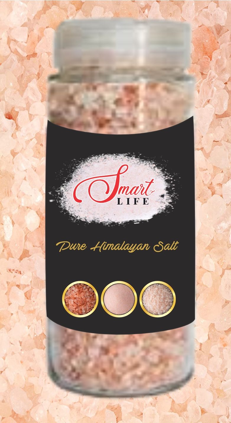 Glass Jars & Grinders - Smart Life Pure Himalayans Salt